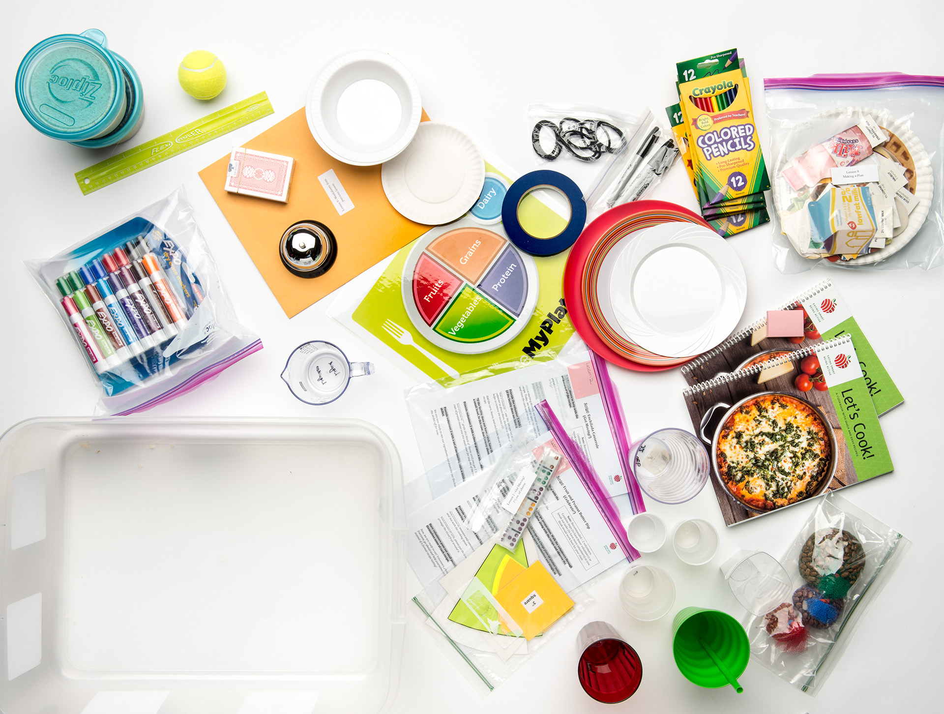 Activity Bin Contents and Instructions – Lesson 2 – Eating Smart ...